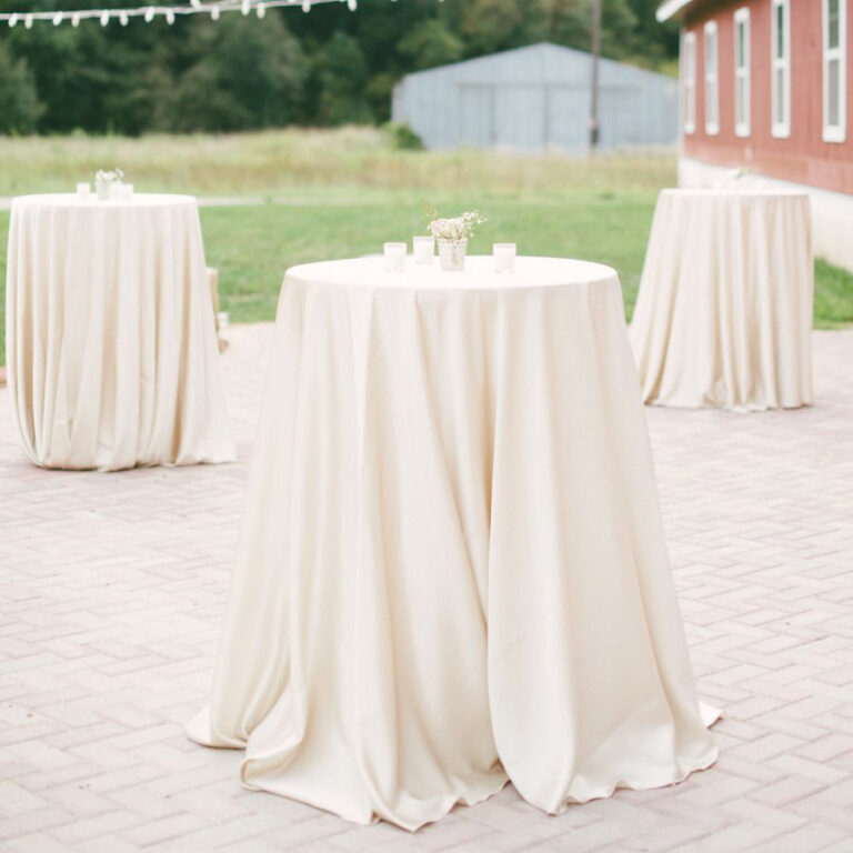 Round Cocktail Tables Rentals