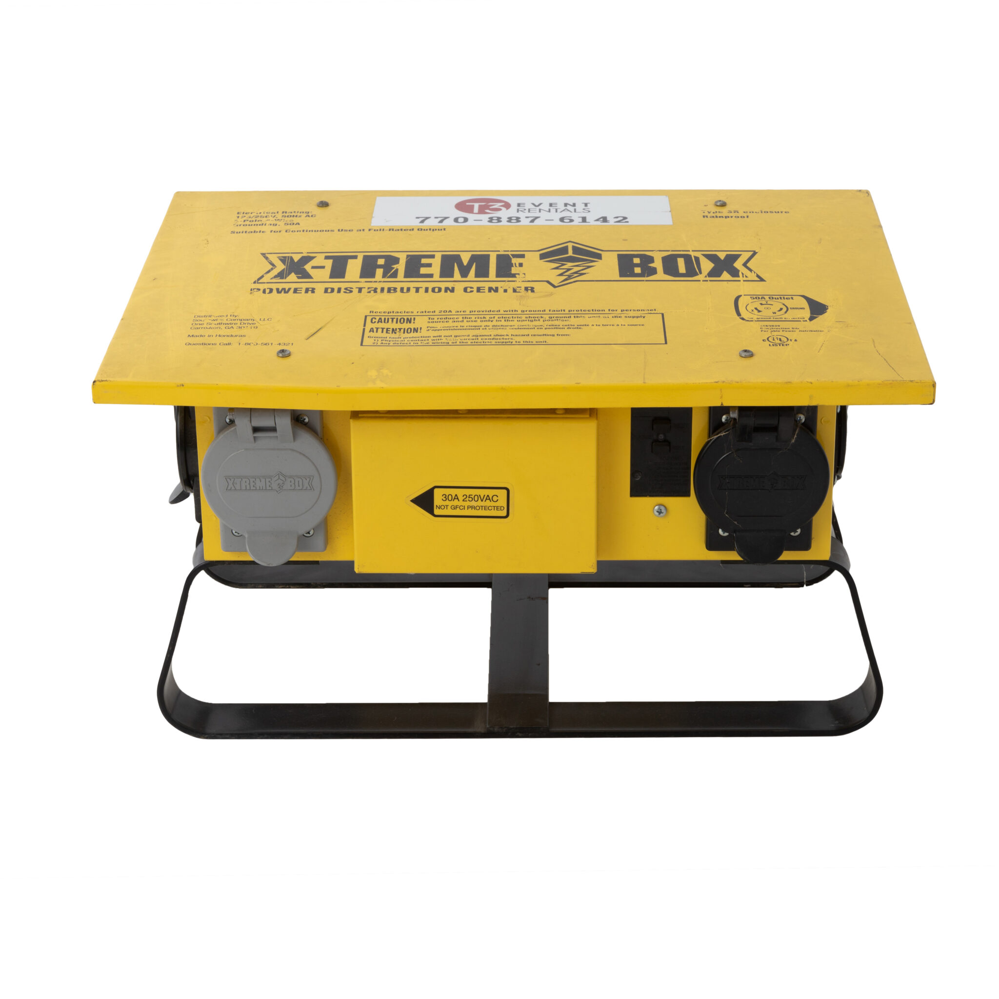 50' Cam Lock Cable Rental
