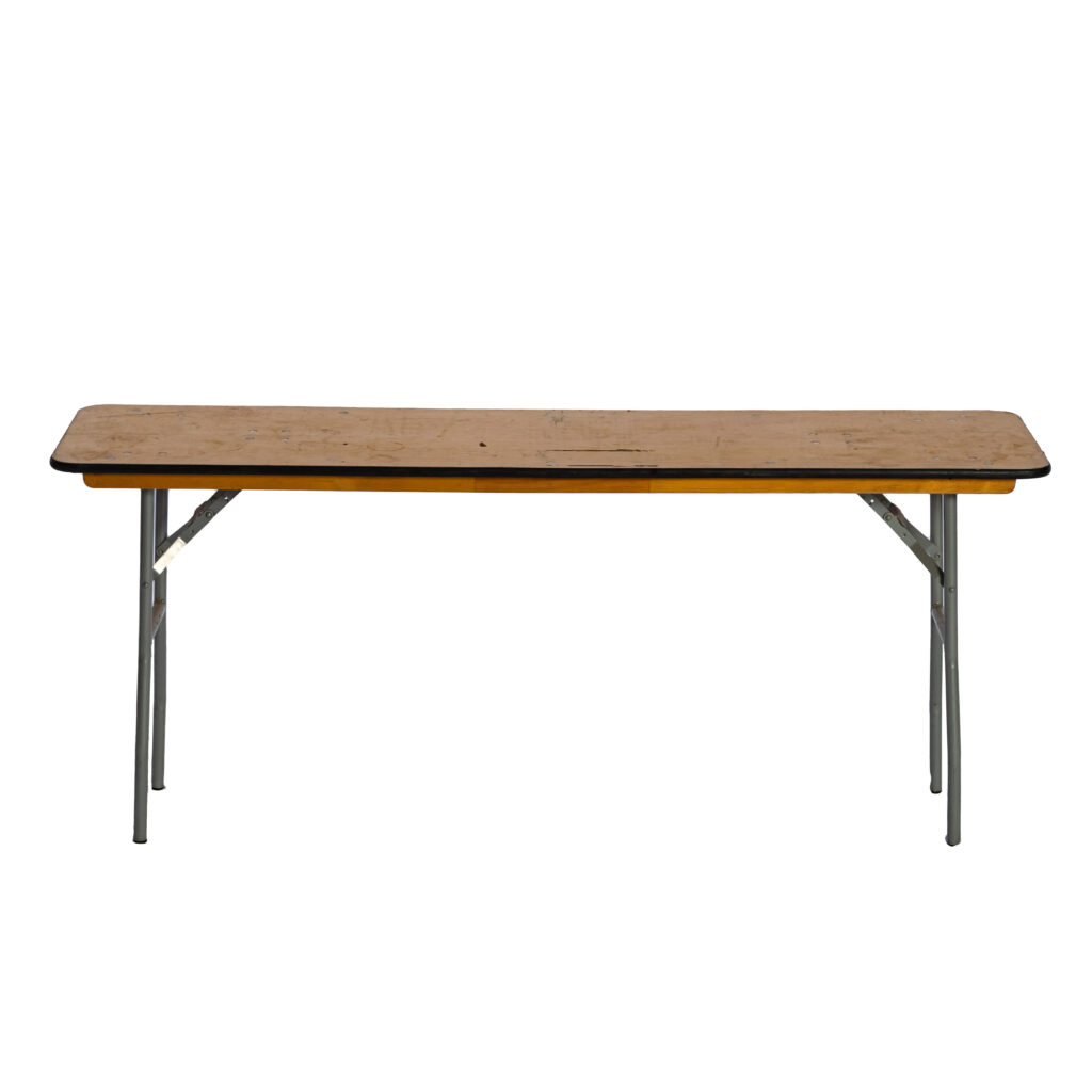 Rectangle Folding Tables Rental