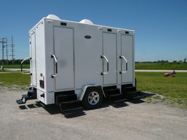 2 Stall Restroom Trailer Rental