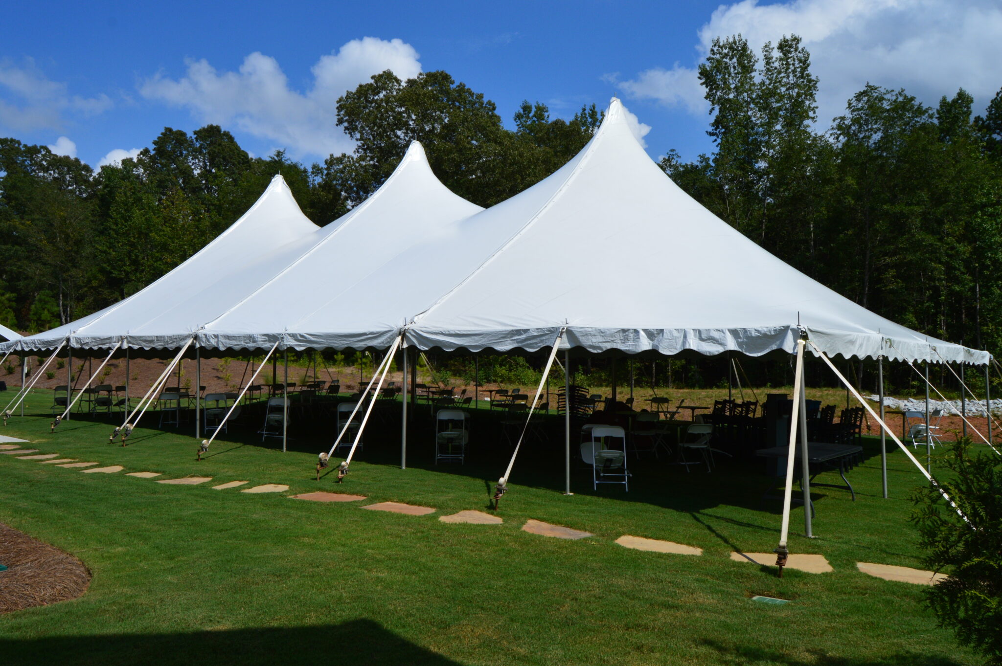 20' Rope And Pole tent Rental