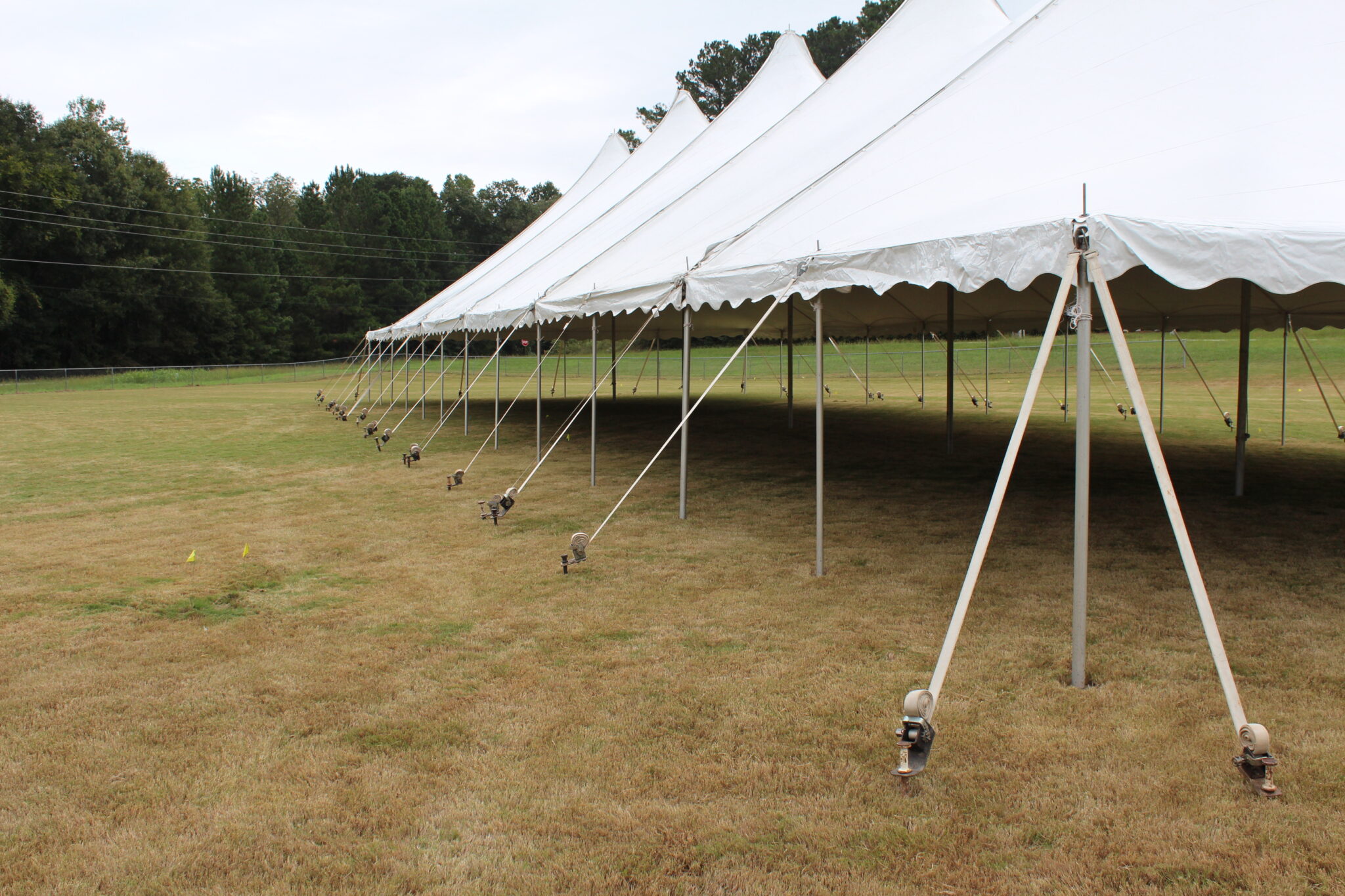 20' Rope And Pole tent Rental