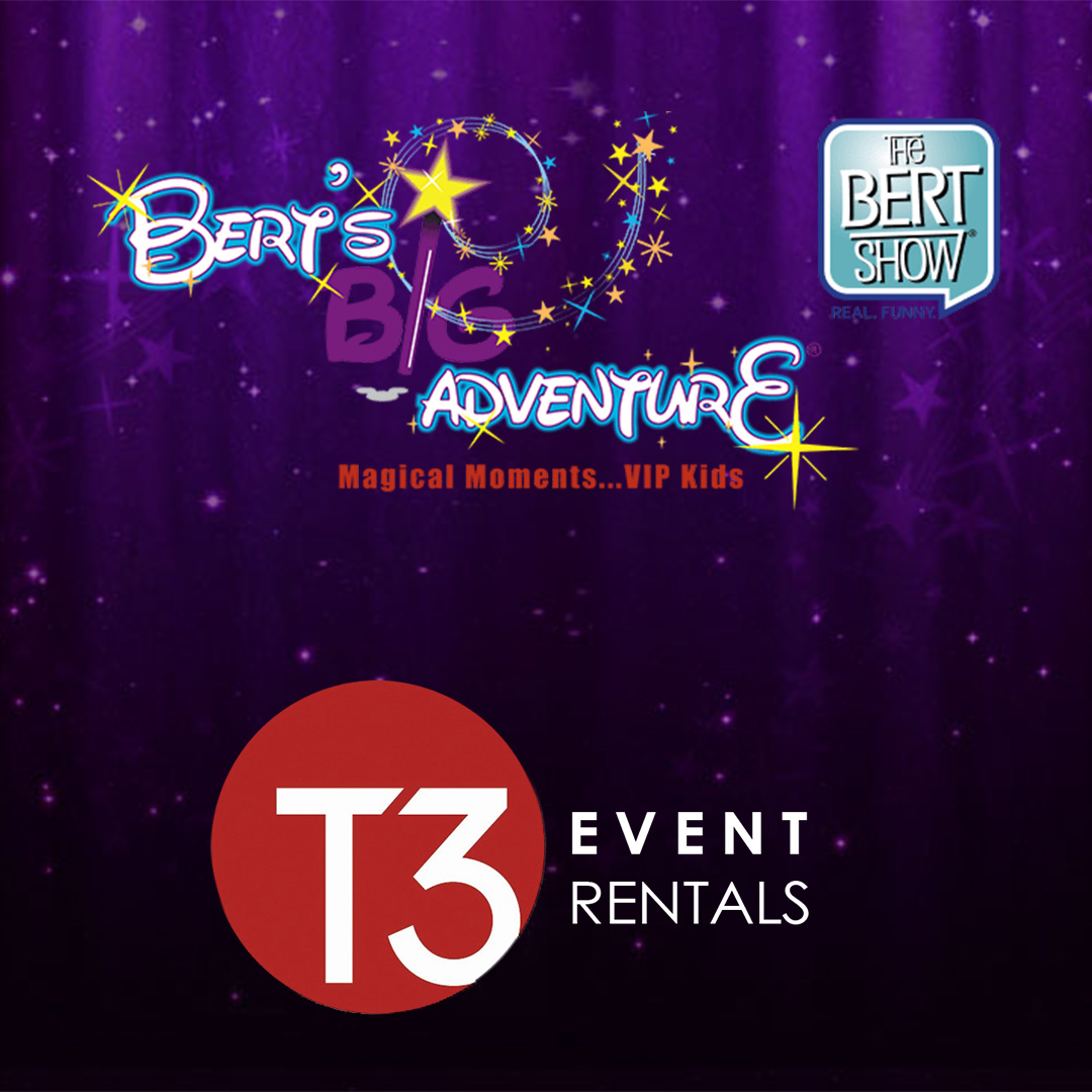 Bert's Big Adventure - T3 Event Rentals