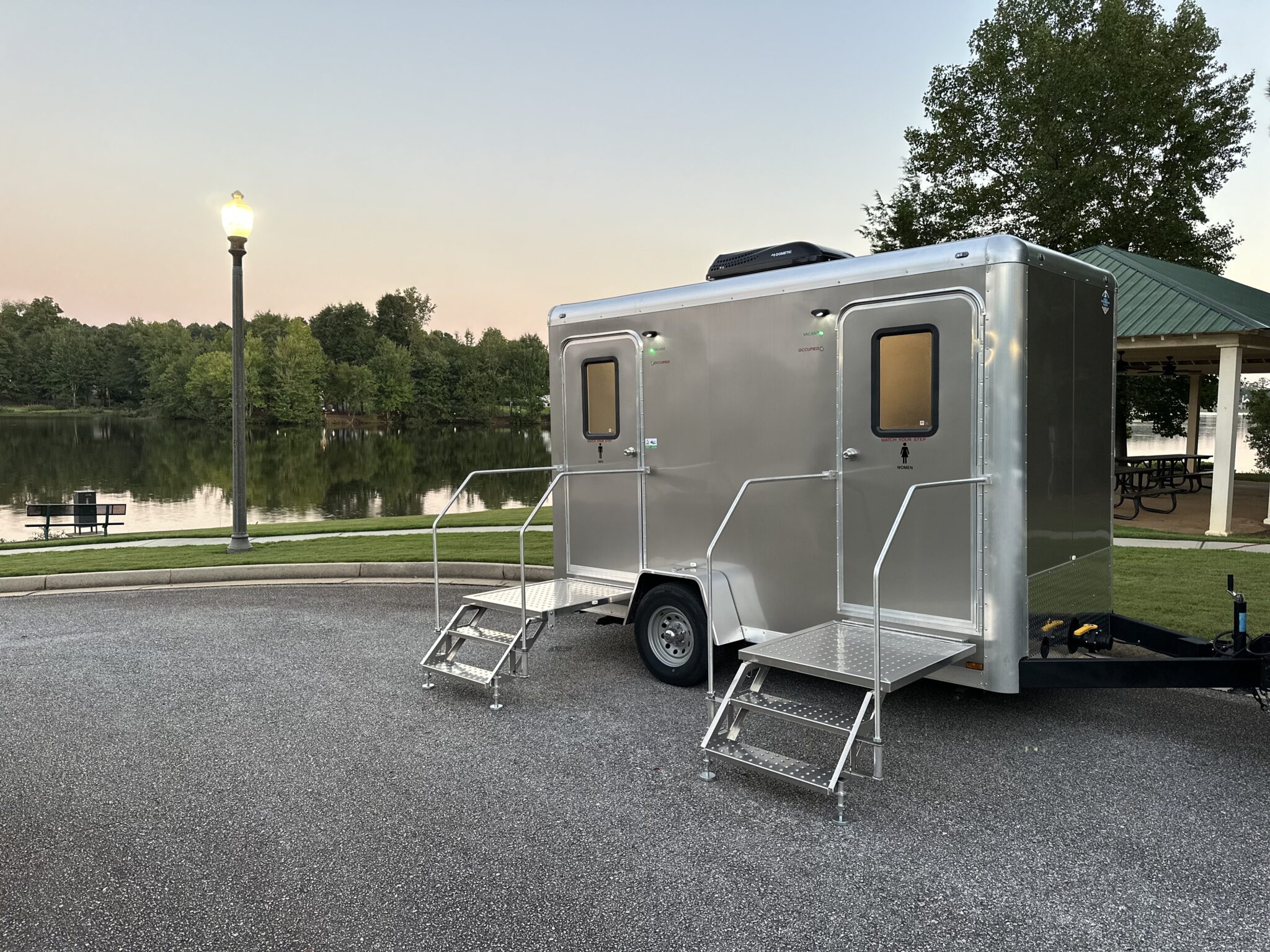 Deluxe Restroom Unit Rental